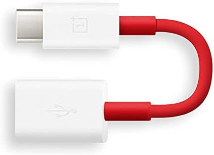 KIPZO® Red oneplus Type C OTG Adapter Connector Metal OTG Hub USB C ...