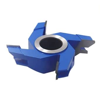 CO-CUTTNER 45-Deg Lock Miter Shaper Cutters 4-Wing, Cutting Height for ...