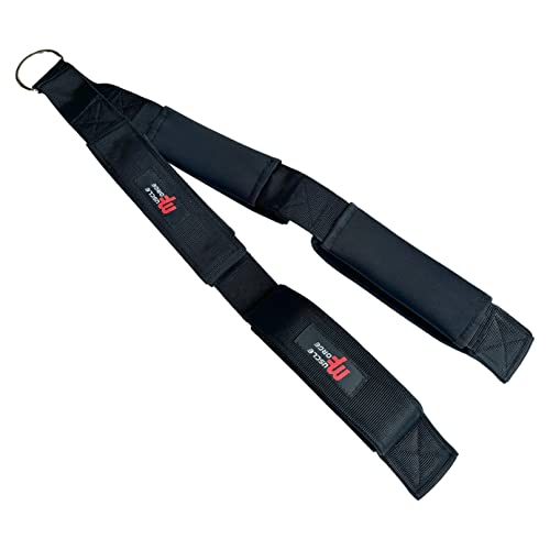MuscleForge Ergonomic triceps rope with two handles for pulley ...