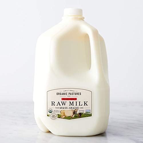 Amazon.com: Organic Pasture, Raw Whole Milk, 128 Ounce : Grocery ...