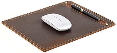 Amazon.com: Hiram Handmade Crazy Horse Cowhide Mouse Pad, Italian ...