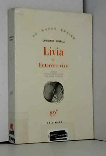 LIVIA OU ENTERREE VIVE : DURRELL, LAWRENCE: Amazon.ca: Books