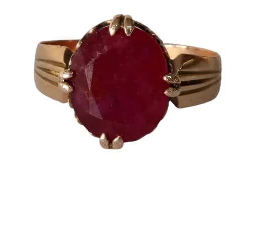 Empirical Jewels Pure Gold Ring Ladies Ruby Gemstone With Certificate ...