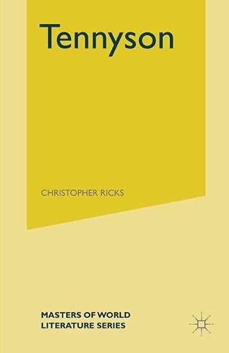 Tennyson : Ricks, Christopher: Amazon.in: Books