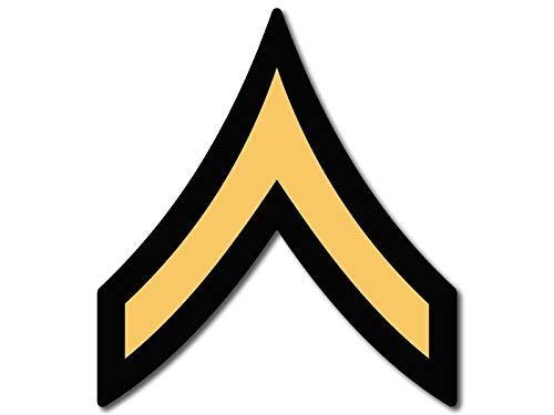 Army Private Logo ARMY Rank E2 E4 – The Jewelry Republic