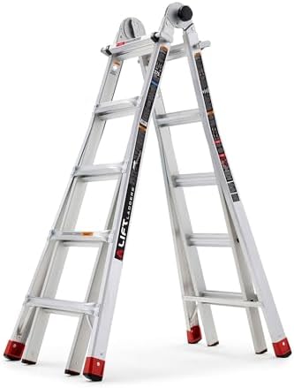 Little Giant Ladders, Velocity with Wheels, M26, 26 Ft, Multi-Position ...