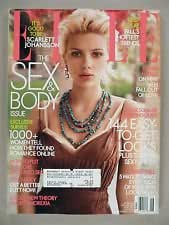 Amazon.com: Elle Magazine June 2004 Scarlett Johansson cover ...