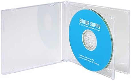 Amazon.co.jp: Sanwa Supply FCD-22CLN2 Blu-ray, DVD, CD Case (2-Disc ...