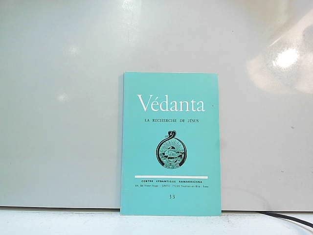 Védanta La recherche de Jésus 33: Centre védantique Ramakrichna: Amazon ...