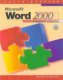 Microsoft Word 2000: Complete Tutorial: Morrison, Connie, Pasewark ...