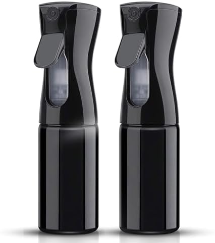 Amazon.co.jp: スプレーボトル Uervoton アルコール対応 霧吹き 連続噴射 200ml 2個セット 極細かい霧 ミスト ...