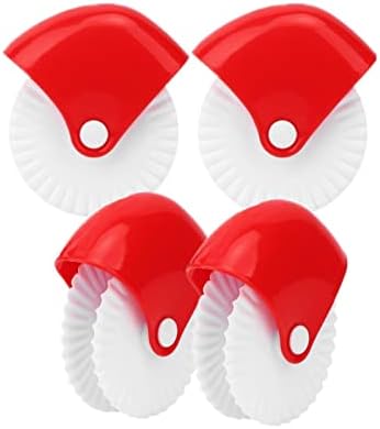 Amazon.com: Pastry Wheel Decorator and Cutter, 4PCS Pie Wheel Pastry ...