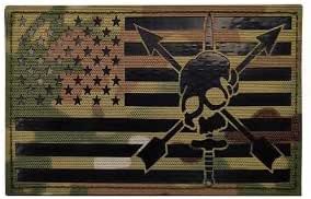 Amazon.com: CIF Team Special Forces Infrared Patch Badges Backpack ...