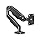 ELG F80N-Single Monitor Desk Mount, 360 Degree,Adjustable Gas Spring ...