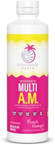 Amazon.com: Sunwarrior Liquid Multivitamins for Women Immune Support ...