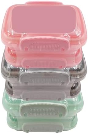 Amazon.com: NADOBA Mini Lock-Top Snack Containers set of 6 colors may ...