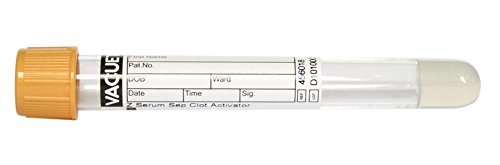 Greiner Bio-One VACUETTE Blood Collection Tubes, Serum Clot Activator w ...