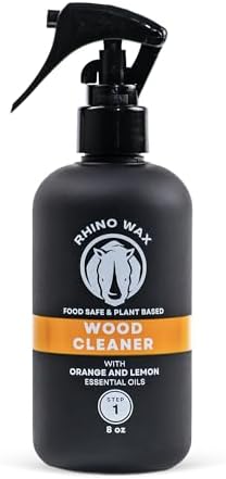 Amazon.com: Rhino Wax Cutting Board Wood Spray Cleaner - Butcher Block ...