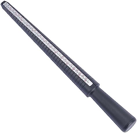 UNICRAFTALE 26.1x2.5cm Ring Mandrel Plastic Ring Sizer Mandrel US/UK ...