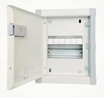 Double Door MCB Box 6 Way SPN Distribution Box, Powder Coated, tata ...