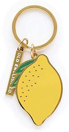 Lemon Keyring - Lemon Gift, Keychain, Fun Gift : Amazon.co.uk: Luggage