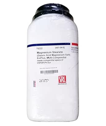 SRL Magnesium Stearate ExiPlus, Multi-Compendial, 500GM, CAS : 557-04-0, Molecular Formula ...