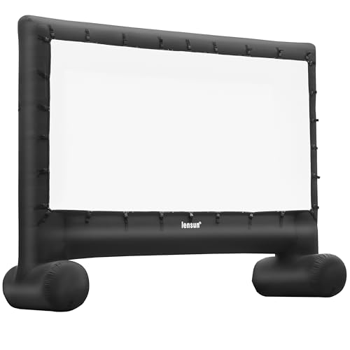 Snapklik.com : Pro 18 Feet Inflatable Movie Screen, Outdoor Projection ...