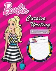 Barbie Cursive Writing Sentences | Amazon.com.br