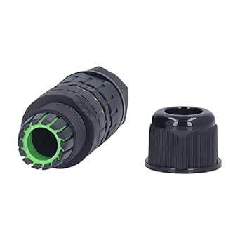 Connector 5 Core Terminal M25 10-14mm, IP68 Outdoor Straight Through ...