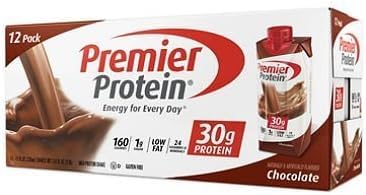 Premier Protein Chocolate Shakes, 12 x 325ml : Amazon.co.uk: Health ...