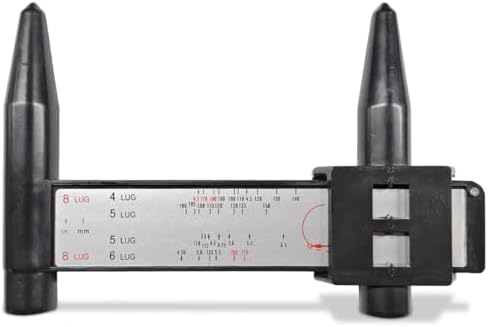 Amazon.com: Wheel PCD Gauge, 4 5 6 8 Holes Wheel Rim Bolt Pattern Quick ...