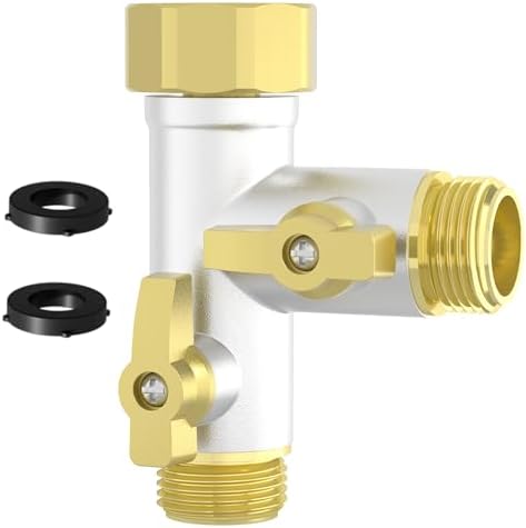 Amazon.com: HOSEFACT Garden Hose Splitter, 3 Way Heavy Duty Metal ...