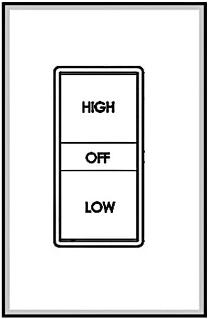 Attic Fan Control W/Plate - Ll Building Products Part #BWS2 - Switch ...