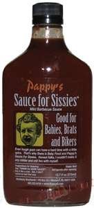 Amazon.com : Hot Sauce Depot 60233025 Pappys Sauce for Sissies BBQ ...