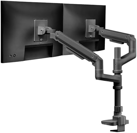 Amazon.com: G-Pack Pro Dual Monitor Arm - Heavy-Duty Gas Spring Monitor ...