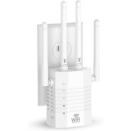 Amazon.com: WiFi Extender, WiFi Booster, Cover up to 12880 sq.ft & 105 ...