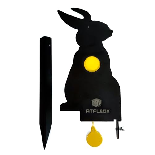 Snapklik.com : Metal Rabbit Reset Target, Air Rifle Animal Silhouette ...