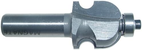 Magnate 4823 Bead & Cove Carbide Tipped Router Bit - 1" Cutting Height ...
