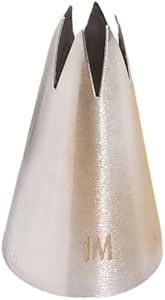 Amazon.com: JDILOVEMART 1M Open Star Piping Tip,1M Icing tip for Cake ...