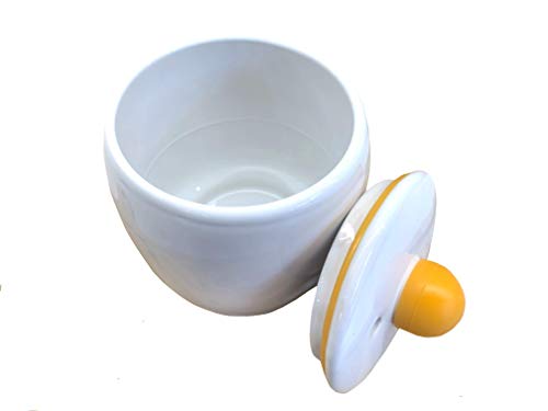 Ceramic Microwave Egg Cooker – Perfect Scrambled and Poached Eggs With ...