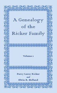 A genealogy of the Ricker family | Amazon.com.br