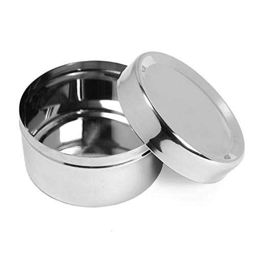 Buy Shivhomeworld Stainless Steel Dabba Size-1 Set of 3,50ml Online at ...