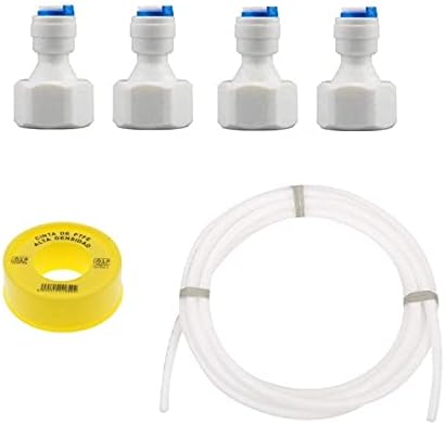 1/2 Tap Pipe to RO Pipe Connector, 0.5 inch Tap Pipe to Water Filter ...