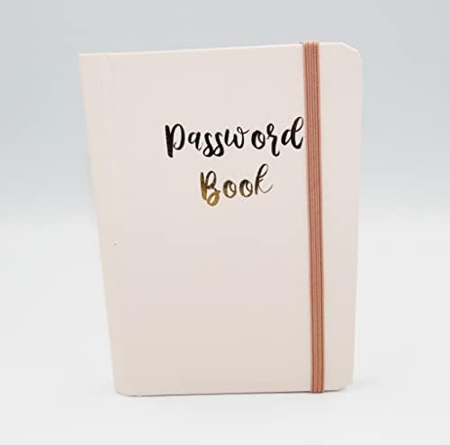Sixstore Password Book A-Z Tabbed Notebook for Internet Login ...