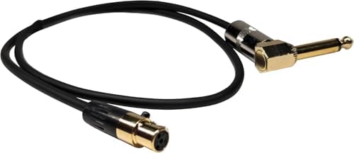 Amazon.com: Shure WA302 2' Instrument Cable, 4-Pin Mini Connector (TA4F ...