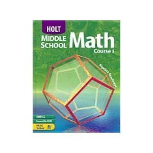 Mathematics, Grade 8 Course 3: Holt Mathematics Florida (Ms Mathematics ...