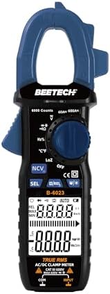 Beetech® B-6023 600A AC/DC, 600V AC/DC True-RMS Digital Clampmeter ...