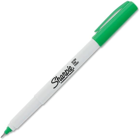 Sharpie Ultra Fine Point Permanent Marker Open Stock-Green : Amazon.ca ...