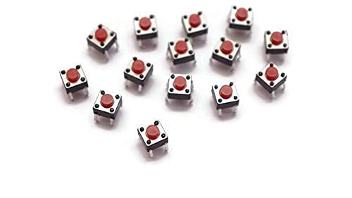 e-INFINITY 6x6x5MM red Cooker Switch red Button for Induction Cooker ...