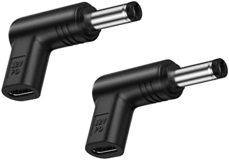 Amazon.com: HUNSOOL 2PCS 12V/3A USB C Female to DC 5.5x2.1mm PD Trigger ...